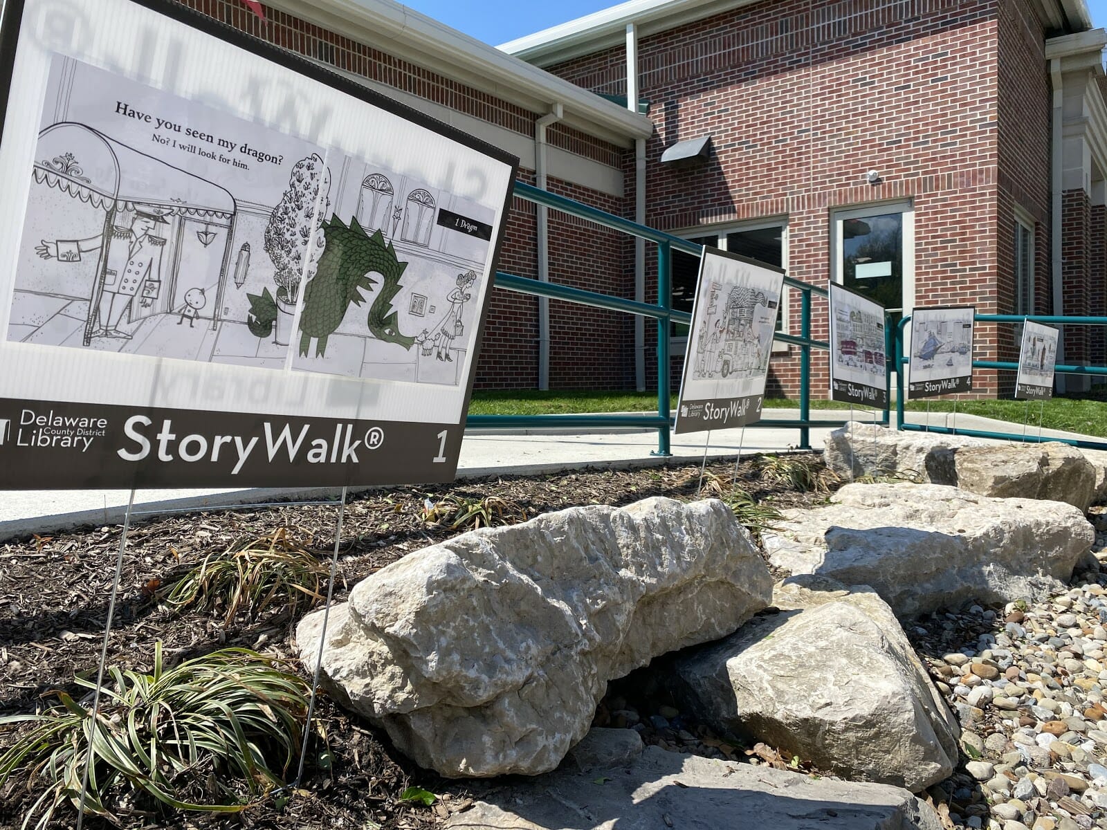Stroll through a StoryWalk® - Delaware County District Library
