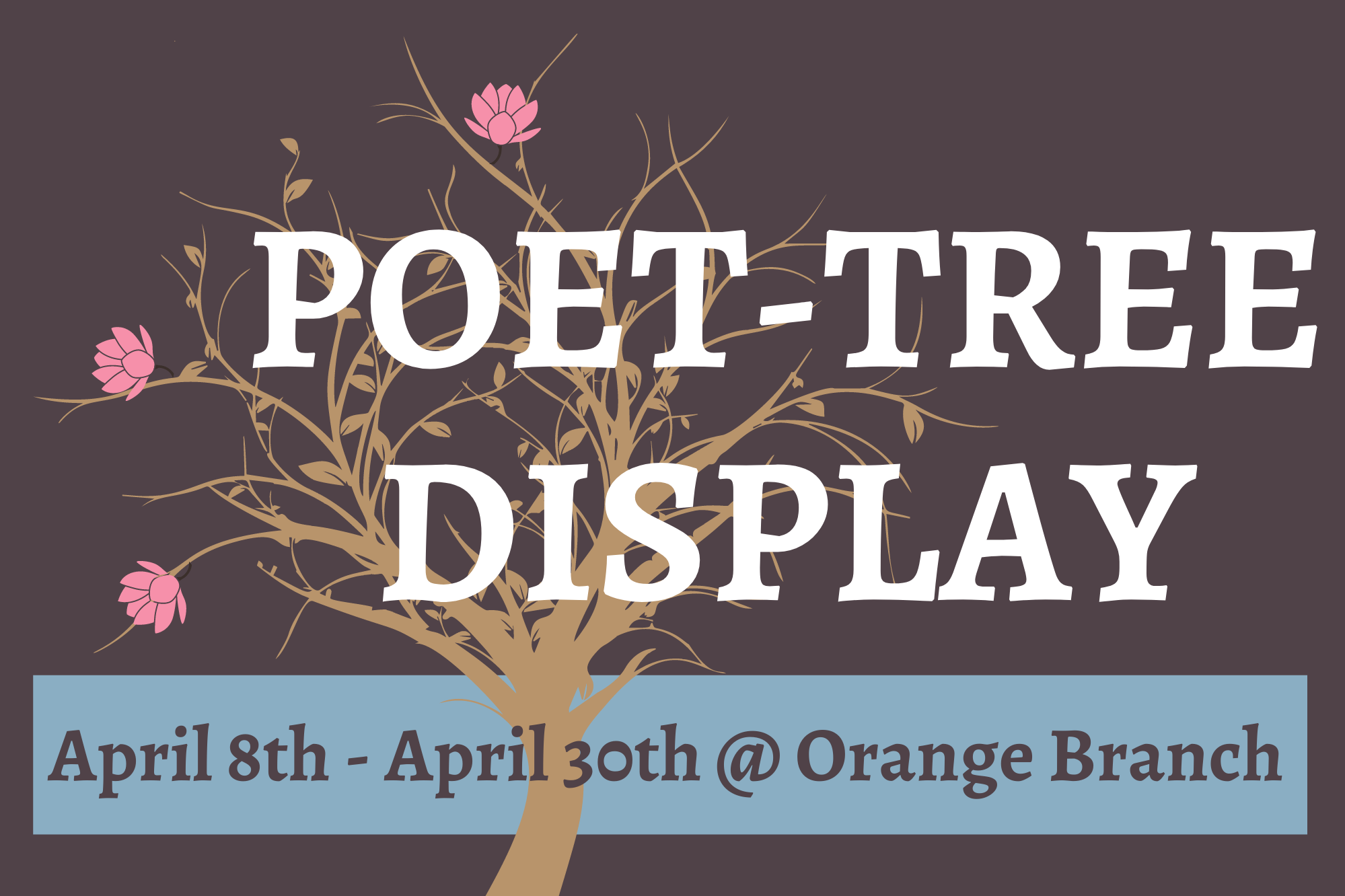 Celebrate Poetry Month with our Poet-Tree - Delaware County District ...