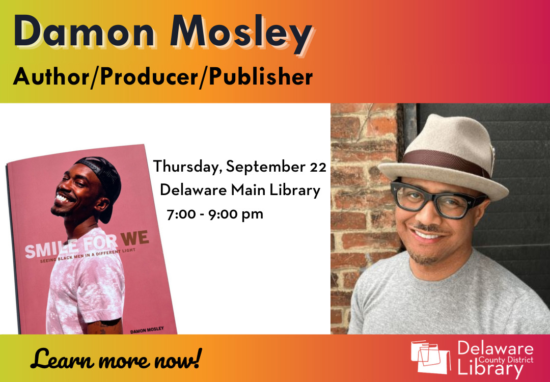 An evening with author Damon Mosley - Delaware County District Library