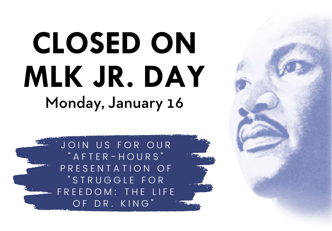 Closed for MLK Jr. Day - Delaware County District Library