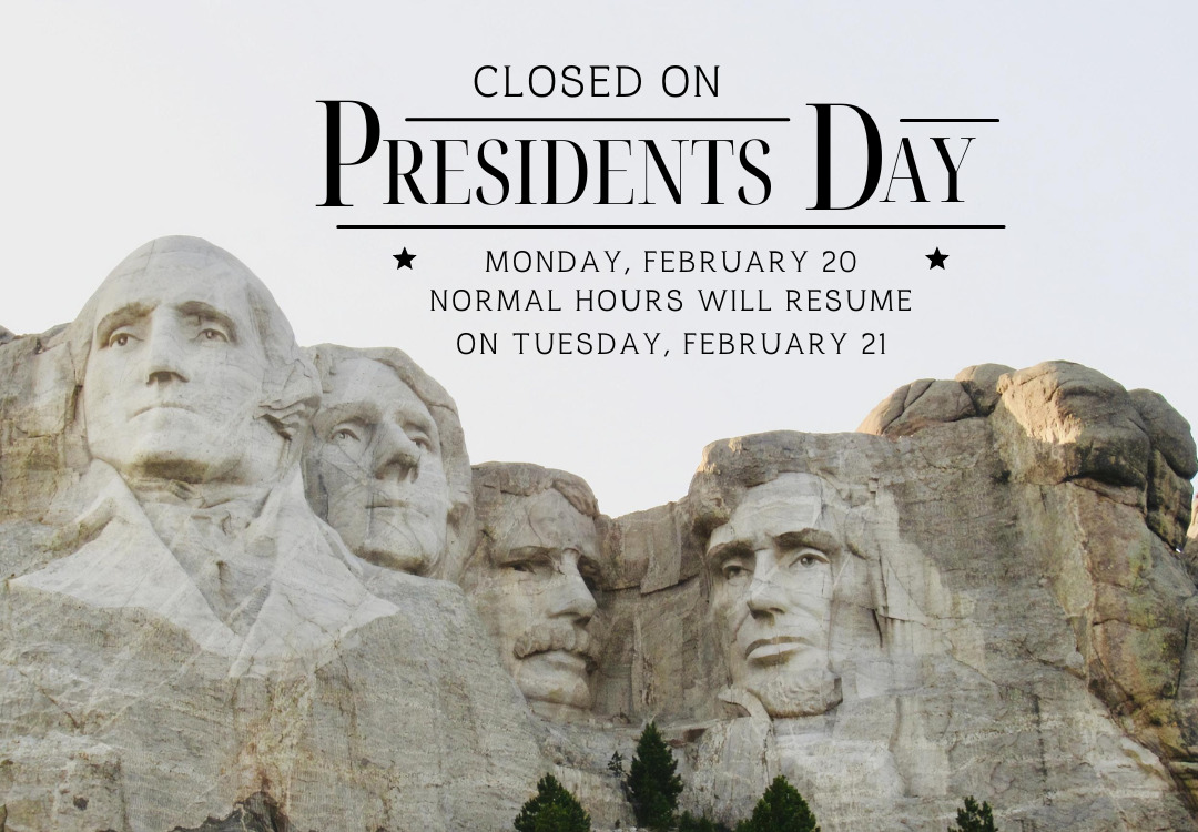 Closed for Presidents Day - Delaware County District Library